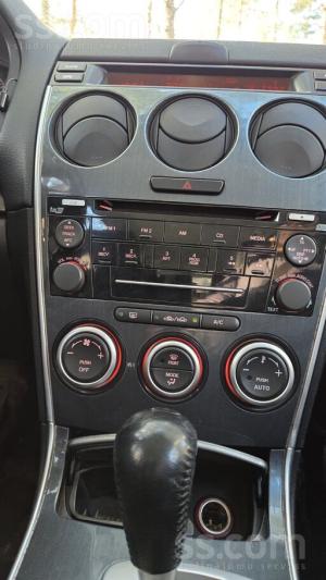 Melns Mazda 6 2007 Daugavpils, ar dzinēja tilpumu 2.30 L un nobraukumu 246 tūkst. km par 1750 €, foto 11 vietnē AUTOMOTO.COM.LV
