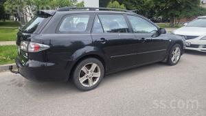 Черный Мазда 6 2007 в Даугавпилс, объемом двигателя 2.30 л и пробегом 246 тыс. км за 1600 €, фото 9 на AUTOMOTO.COM.LV