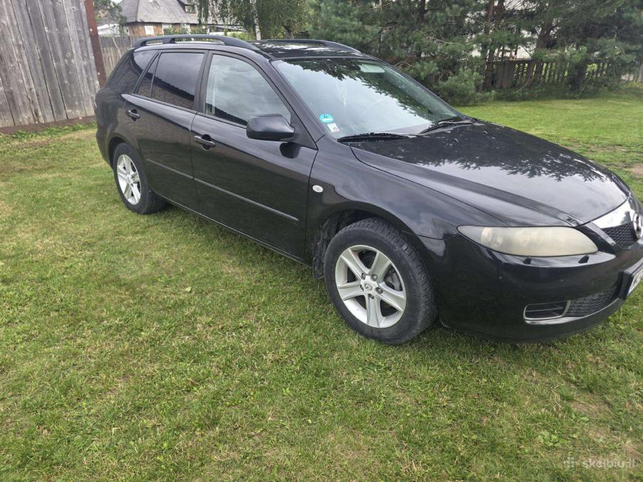 Melns Mazda 6 2007 Šauļi, ar dzinēja tilpumu 2.00 L un nobraukumu 211 tūkst. km par 1900 €, foto 6 vietnē AUTOMOTO.COM.LV