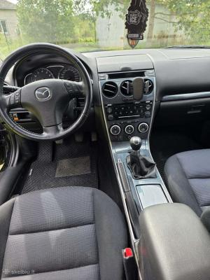 Melns Mazda 6 2007 Šauļi, ar dzinēja tilpumu 2.00 L un nobraukumu 211 tūkst. km par 1900 €, foto 8 vietnē AUTOMOTO.COM.LV