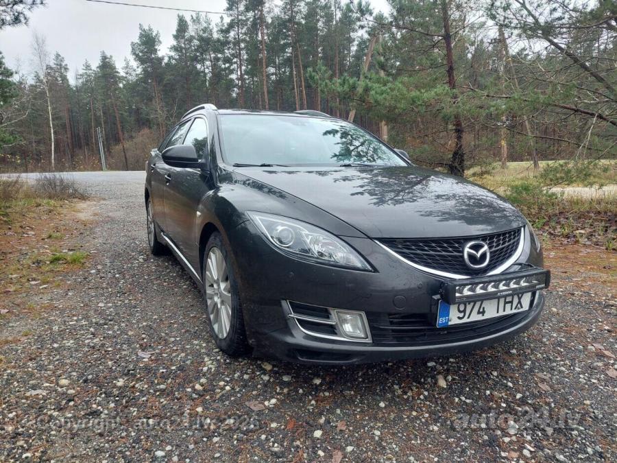 Melns Mazda 6 2008 Tallina, ar dzinēja tilpumu 2.00 L un nobraukumu 0 tūkst. km par 2000 €, foto 1 vietnē AUTOMOTO.COM.LV