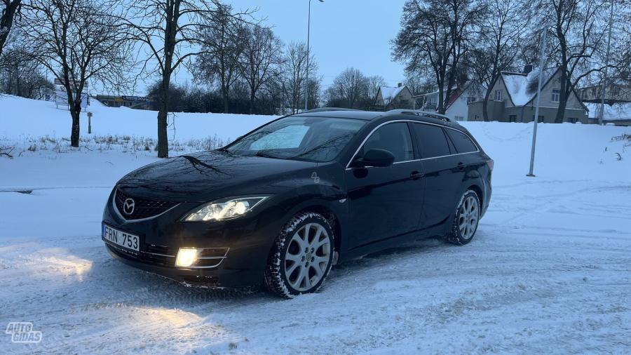 Melns Mazda 6 2008 Viļņa, ar dzinēja tilpumu 2.00 L un nobraukumu 253 tūkst. km par 2199 €, foto 1 vietnē AUTOMOTO.COM.LV