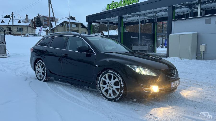 Melns Mazda 6 2008 Viļņa, ar dzinēja tilpumu 2.00 L un nobraukumu 253 tūkst. km par 2199 €, foto 3 vietnē AUTOMOTO.COM.LV
