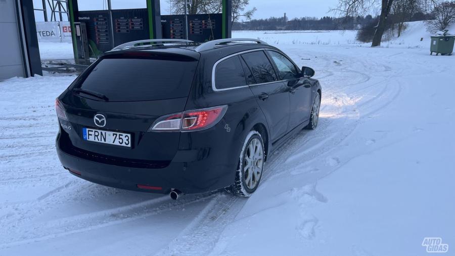 Melns Mazda 6 2008 Viļņa, ar dzinēja tilpumu 2.00 L un nobraukumu 253 tūkst. km par 2199 €, foto 5 vietnē AUTOMOTO.COM.LV