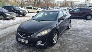 Black Mazda 6 2008 in Vilnius, with an engine capacity of 2.00 L and mileage of 350 thousand km for 950 €, photo  on AUTOMOTO.COM.LV