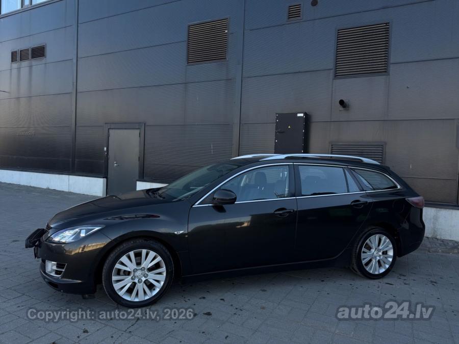 Black Mazda 6 2008 in Tallinn, with an engine capacity of 2.00 L and mileage of 450 thousand km for 2000 €, photo 7 on AUTOMOTO.COM.LV