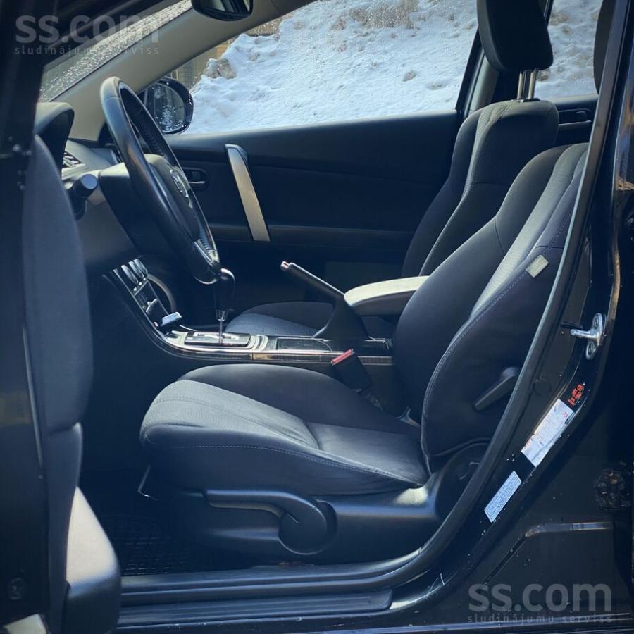 Black Mazda 6 2008 in Jelgava, with an engine capacity of 2.00 L and mileage of 257 thousand km for 500 €, photo 9 on AUTOMOTO.COM.LV