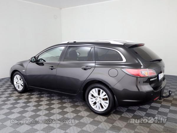 Black Mazda 6 2008 in Tallinn, with an engine capacity of 1.80 L and mileage of 299 thousand km for 1699 €, photo 4 on AUTOMOTO.COM.LV