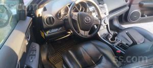 Black Mazda 6 2008 in Gulbene, with an engine capacity of 2.00 L and mileage of 282 thousand km for 1000 €, photo 6 on AUTOMOTO.COM.LV