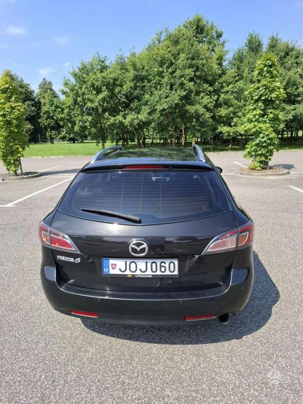 Melns Mazda 6 2008 Panevēža, ar dzinēja tilpumu 2.00 L un nobraukumu 307 tūkst. km par 2200 €, foto 2 vietnē AUTOMOTO.COM.LV