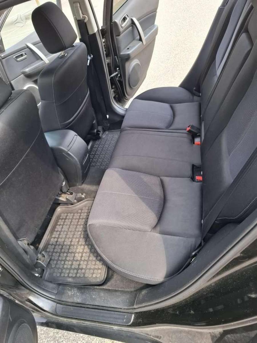 Black Mazda 6 2008 in Panevezys, with an engine capacity of 2.00 L and mileage of 307 thousand km for 2200 €, photo 8 on AUTOMOTO.COM.LV