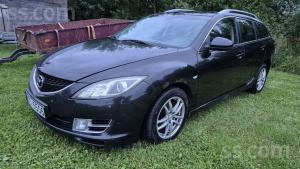 Black Mazda 6 2008 in Jekabpils, with an engine capacity of 2.00 L and mileage of 330 thousand km for 720 €, photo  on AUTOMOTO.COM.LV