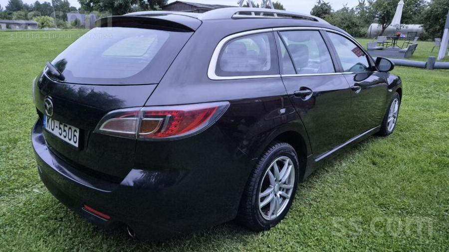 Melns Mazda 6 2008 Jēkabpils, ar dzinēja tilpumu 2.00 L un nobraukumu 330 tūkst. km par 720 €, foto 3 vietnē AUTOMOTO.COM.LV