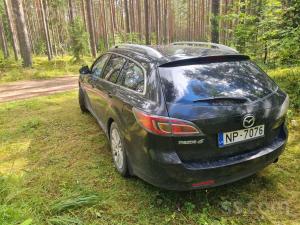 Черный Мазда 6 2008 в Гулбене, объемом двигателя 2.00 л и пробегом 282 тыс. км за 700 €, фото 5 на AUTOMOTO.COM.LV