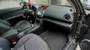 Черный Мазда 6 2008 в Елгава, объемом двигателя 2.00 л и пробегом 312 тыс. км за 1890 €, фото 7 на AUTOMOTO.COM.LV