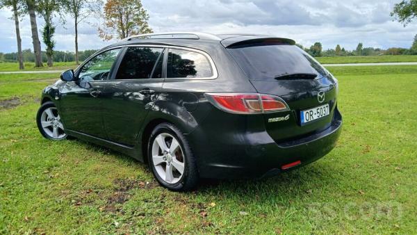 Black Mazda 6 2008 in Jelgava, with an engine capacity of 2.00 L and mileage of 312 thousand km for 1890 €, photo 4 on AUTOMOTO.COM.LV