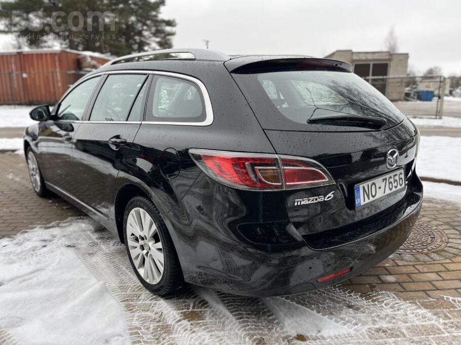 Черный Мазда 6 2008 в Валмиера, объемом двигателя 1.80 л и пробегом 269 тыс. км за 2890 €, фото 4 на AUTOMOTO.COM.LV