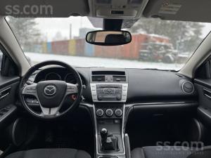 Черный Мазда 6 2008 в Валмиера, объемом двигателя 1.80 л и пробегом 269 тыс. км за 2890 €, фото 12 на AUTOMOTO.COM.LV