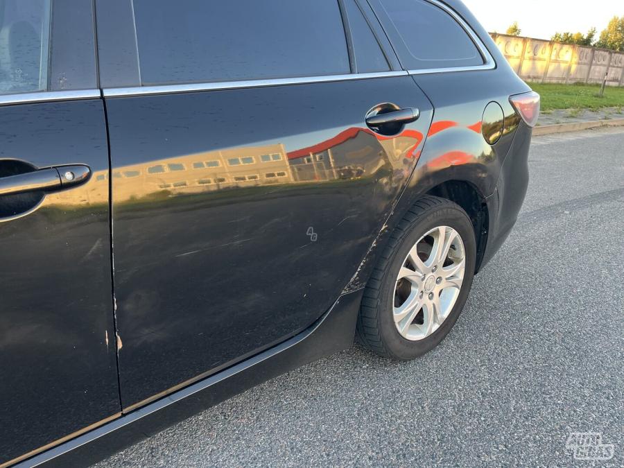 Melns Mazda 6 2008 Panevēža, ar dzinēja tilpumu 2.00 L un nobraukumu 289 tūkst. km par 1200 €, foto 7 vietnē AUTOMOTO.COM.LV