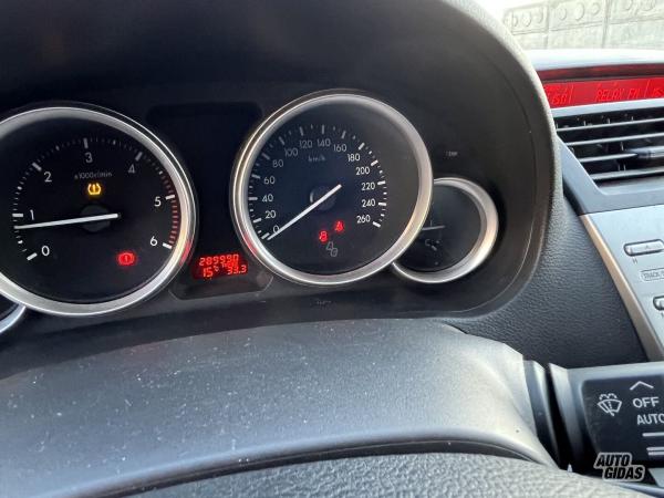 Melns Mazda 6 2008 Panevēža, ar dzinēja tilpumu 2.00 L un nobraukumu 289 tūkst. km par 1200 €, foto 10 vietnē AUTOMOTO.COM.LV