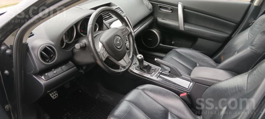 Melns Mazda 6 2008 Jelgava, ar dzinēja tilpumu 2.00 L un nobraukumu 0 tūkst. km par 2500 €, foto 8 vietnē AUTOMOTO.COM.LV