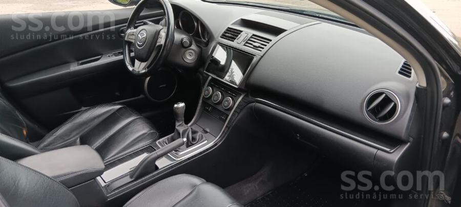 Melns Mazda 6 2008 Jelgava, ar dzinēja tilpumu 2.00 L un nobraukumu 0 tūkst. km par 2500 €, foto 9 vietnē AUTOMOTO.COM.LV