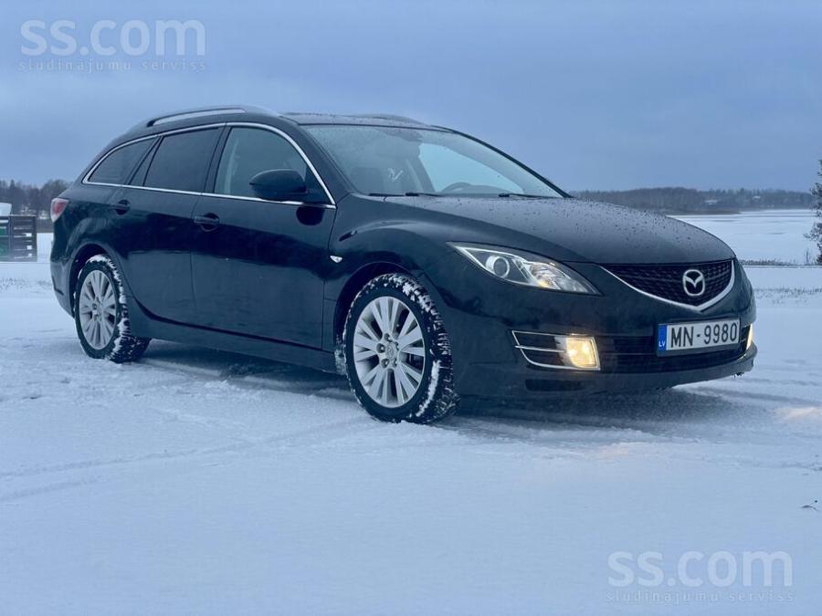 Melns Mazda 6 2009 Balvi, ar dzinēja tilpumu 2.20 L un nobraukumu 305 tūkst. km par 2950 €, foto 1 vietnē AUTOMOTO.COM.LV