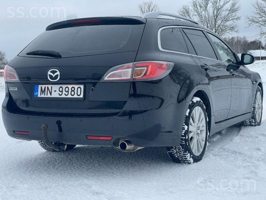 Melns Mazda 6 2009 Balvi, ar dzinēja tilpumu 2.20 L un nobraukumu 305 tūkst. km par 2950 €, foto 6 vietnē AUTOMOTO.COM.LV