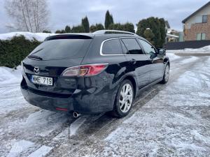 Black Mazda 6 2009 in Vilnius, with an engine capacity of 2.00 L and mileage of 290 thousand km for 2900 €, photo 2 on AUTOMOTO.COM.LV