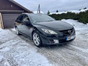 Black Mazda 6 2009 in Vilnius, with an engine capacity of 2.00 L and mileage of 290 thousand km for 2900 €, photo 3 on AUTOMOTO.COM.LV