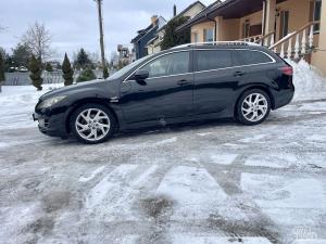 Black Mazda 6 2009 in Vilnius, with an engine capacity of 2.00 L and mileage of 290 thousand km for 2900 €, photo 6 on AUTOMOTO.COM.LV