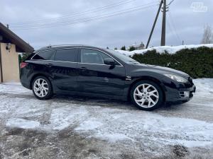 Black Mazda 6 2009 in Vilnius, with an engine capacity of 2.00 L and mileage of 290 thousand km for 2900 €, photo 7 on AUTOMOTO.COM.LV