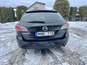Black Mazda 6 2009 in Vilnius, with an engine capacity of 2.00 L and mileage of 290 thousand km for 2900 €, photo 10 on AUTOMOTO.COM.LV