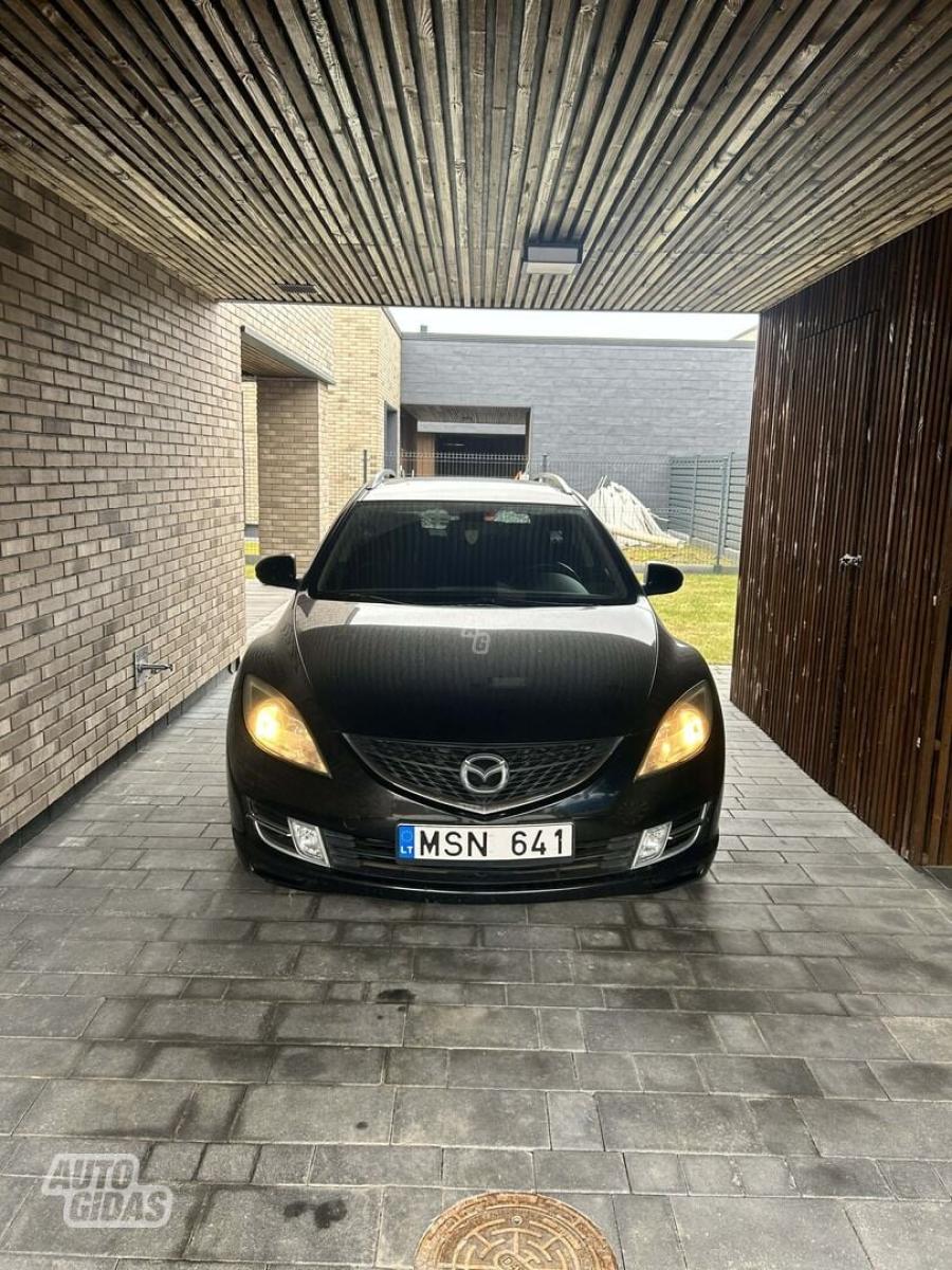 Black Mazda 6 2009 in Taurage, with an engine capacity of 2.00 L and mileage of 311 thousand km for 2600 €, photo 1 on AUTOMOTO.COM.LV