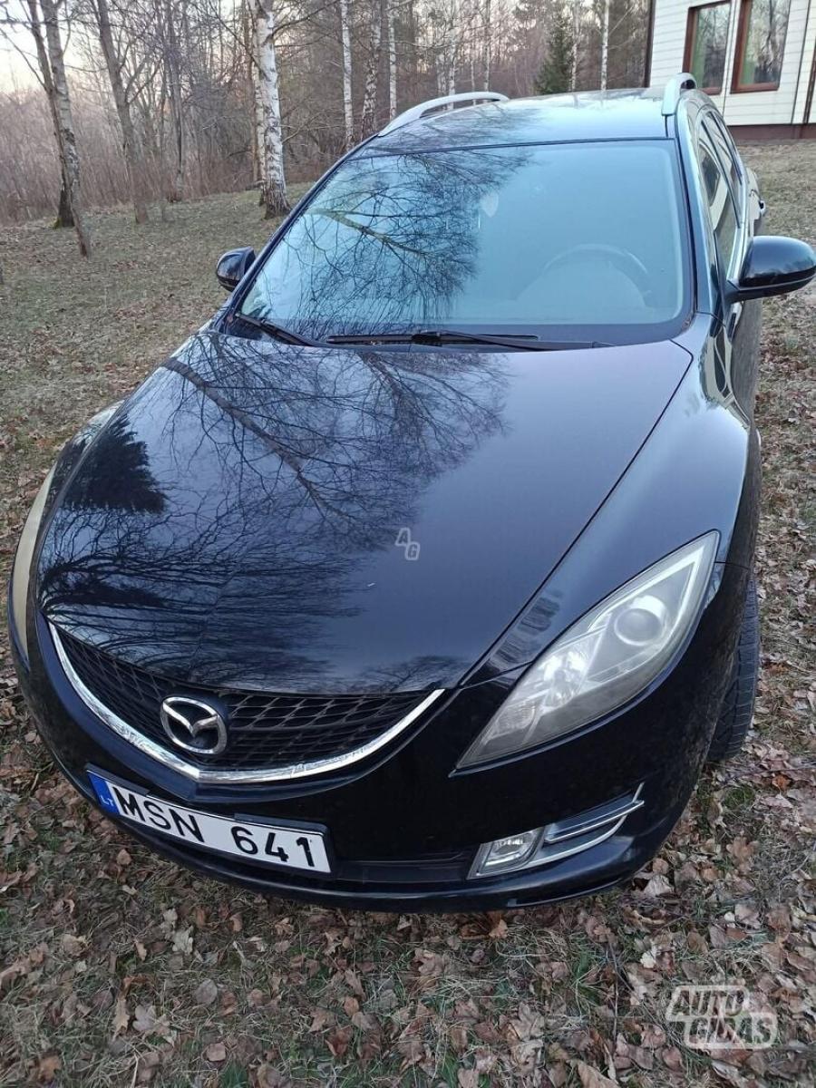Black Mazda 6 2009 in Taurage, with an engine capacity of 2.00 L and mileage of 311 thousand km for 2600 €, photo 3 on AUTOMOTO.COM.LV