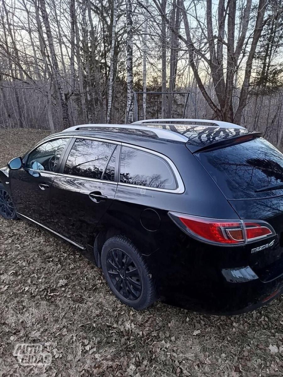 Black Mazda 6 2009 in Taurage, with an engine capacity of 2.00 L and mileage of 311 thousand km for 2600 €, photo 4 on AUTOMOTO.COM.LV