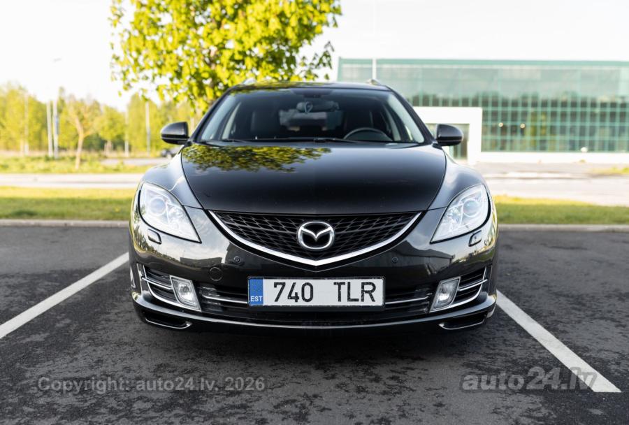 Black Mazda 6 2009 in Tallinn, with an engine capacity of 2.00 L and mileage of 348 thousand km for 2998 €, photo 1 on AUTOMOTO.COM.LV