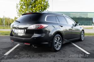 Black Mazda 6 2009 in Tallinn, with an engine capacity of 2.00 L and mileage of 348 thousand km for 2998 €, photo 5 on AUTOMOTO.COM.LV