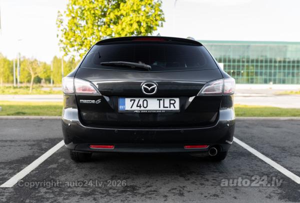 Black Mazda 6 2009 in Tallinn, with an engine capacity of 2.00 L and mileage of 348 thousand km for 2998 €, photo 5 on AUTOMOTO.COM.LV