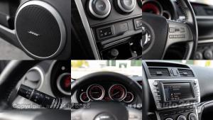 Black Mazda 6 2009 in Tallinn, with an engine capacity of 2.00 L and mileage of 348 thousand km for 2998 €, photo 9 on AUTOMOTO.COM.LV