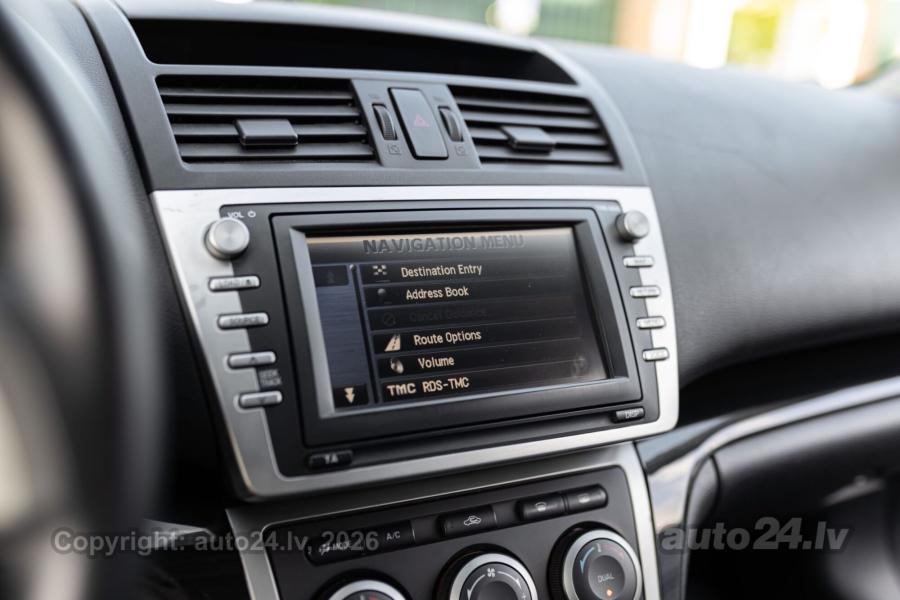 Black Mazda 6 2009 in Tallinn, with an engine capacity of 2.00 L and mileage of 348 thousand km for 2998 €, photo 10 on AUTOMOTO.COM.LV