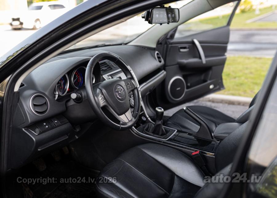 Black Mazda 6 2009 in Tallinn, with an engine capacity of 2.00 L and mileage of 348 thousand km for 2998 €, photo 17 on AUTOMOTO.COM.LV