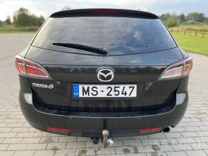 Black Mazda 6 2009 in Riga, with an engine capacity of 2.00 L and mileage of 238 thousand km for 3500 €, photo 8 on AUTOMOTO.COM.LV