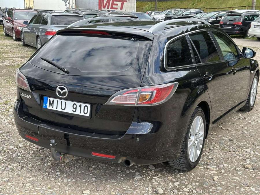Melns Mazda 6 2009 Viļņa, ar dzinēja tilpumu 2.00 L un nobraukumu 309 tūkst. km par 1000 €, foto 6 vietnē AUTOMOTO.COM.LV