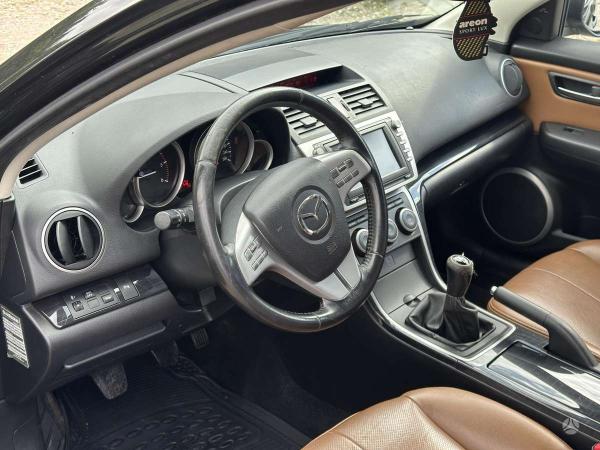 Black Mazda 6 2009 in Vilnius, with an engine capacity of 2.00 L and mileage of 309 thousand km for 1000 €, photo 7 on AUTOMOTO.COM.LV