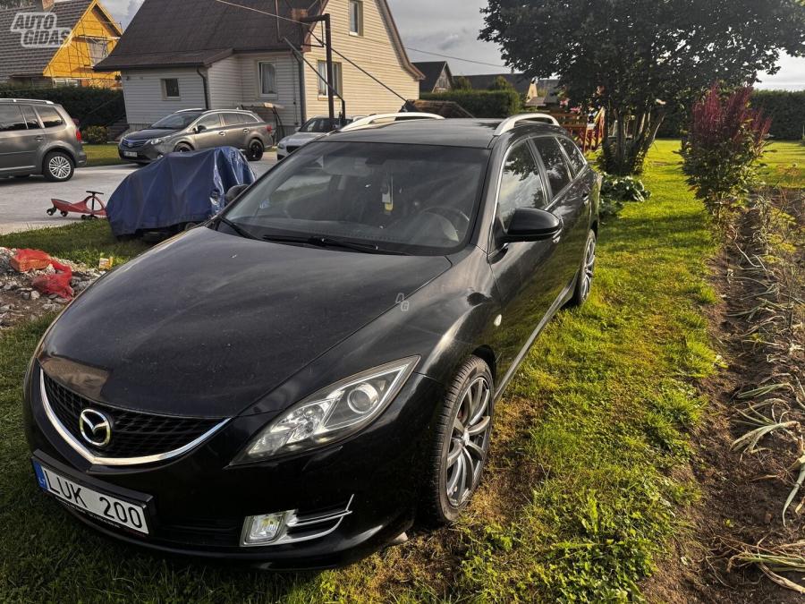Black Mazda 6 2009 in Siauliai, with an engine capacity of 2.20 L and mileage of 284 thousand km for 950 €, photo 4 on AUTOMOTO.COM.LV