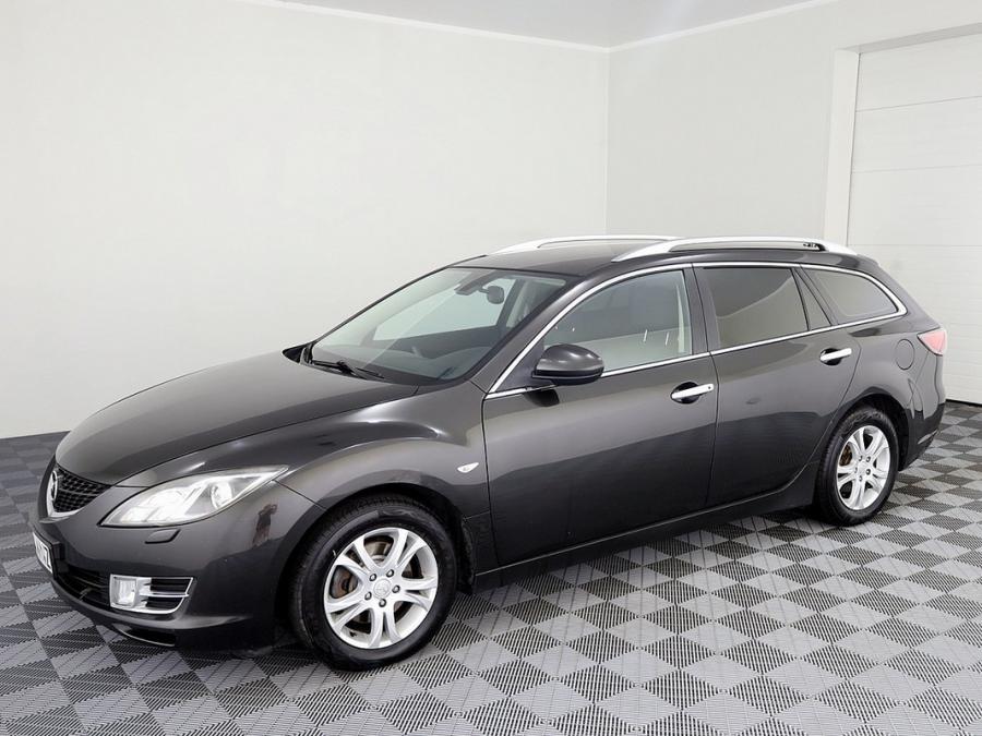 Black Mazda 6 2009 in Tallinn, with an engine capacity of 2.00 L and mileage of 349 thousand km for 1499 €, photo 10 on AUTOMOTO.COM.LV