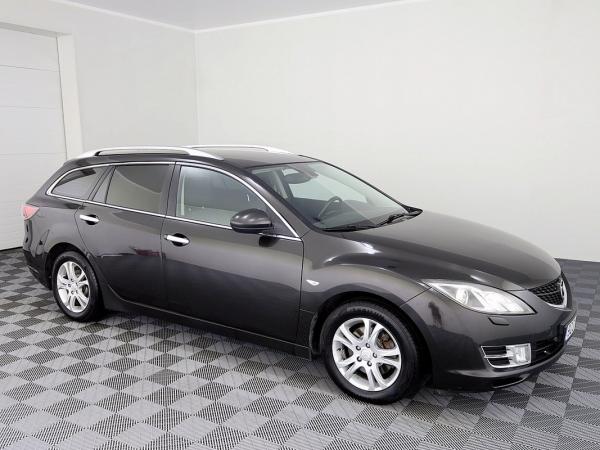 Black Mazda 6 2009 in Tallinn, with an engine capacity of 2.00 L and mileage of 349 thousand km for 1499 €, photo 9 on AUTOMOTO.COM.LV