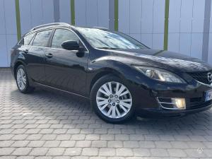 Black Mazda 6 2009 in Vilnius, with an engine capacity of 2.00 L and mileage of 300 thousand km for 2250 €, photo  on AUTOMOTO.COM.LV