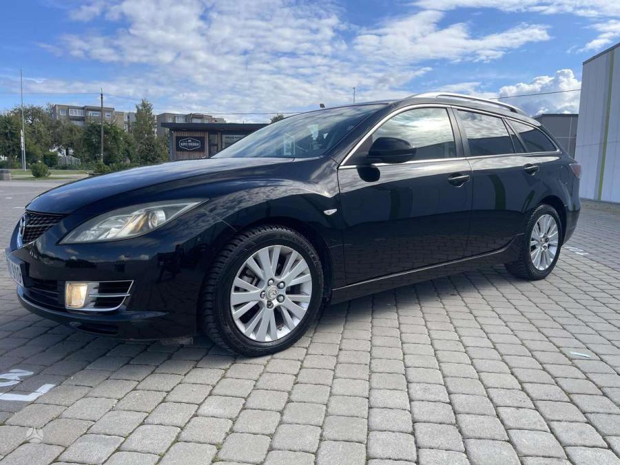Melns Mazda 6 2009 Viļņa, ar dzinēja tilpumu 2.00 L un nobraukumu 300 tūkst. km par 2250 €, foto 6 vietnē AUTOMOTO.COM.LV